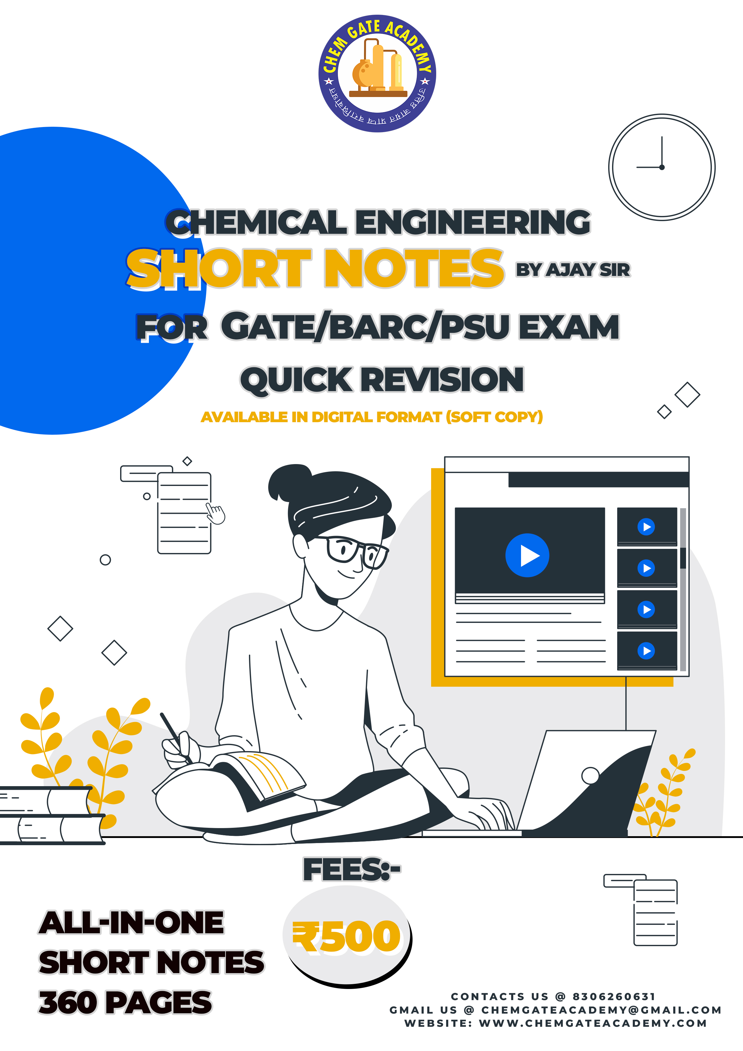Study Material | Chem GATE Academy